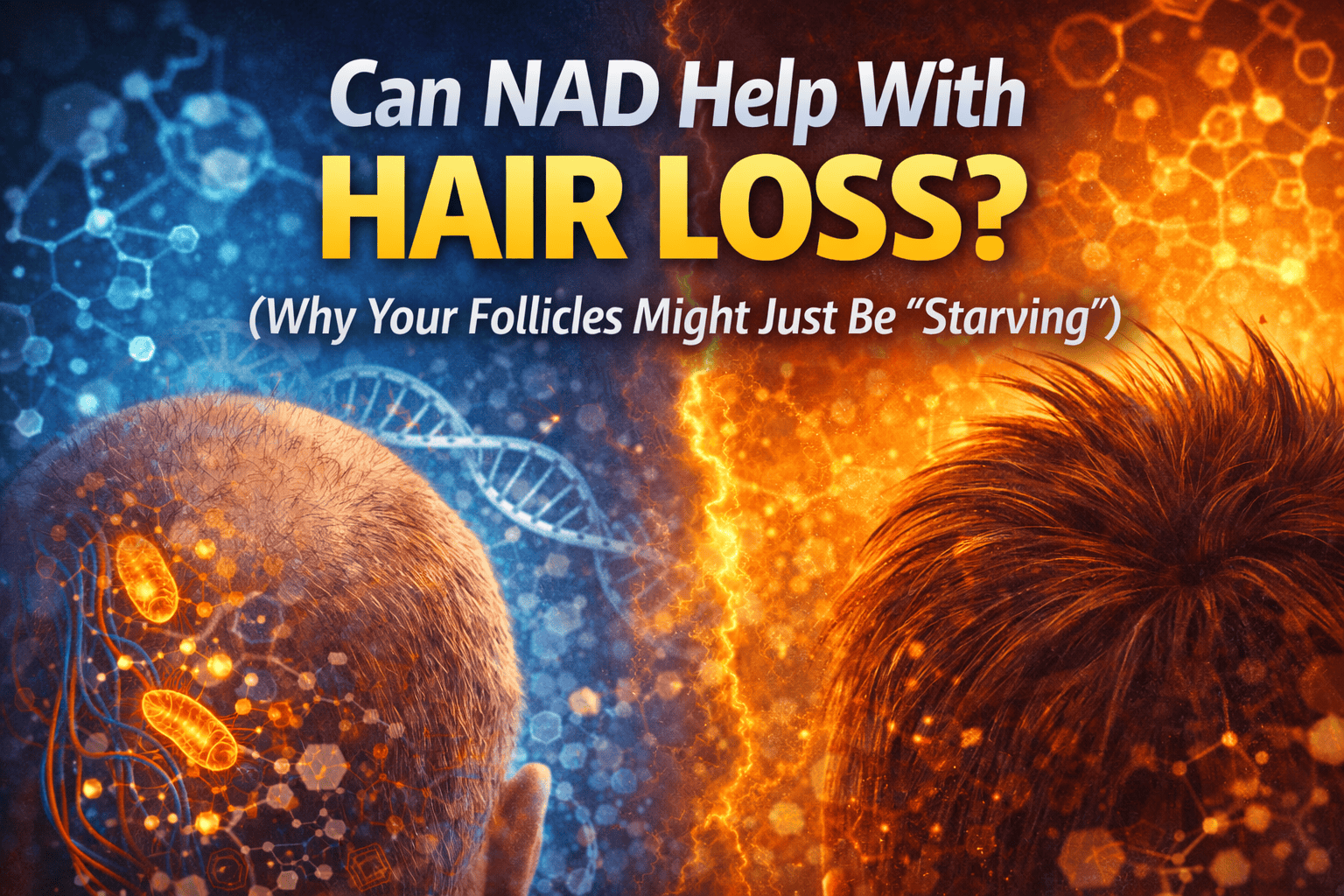 NAD for Hair Loss: Can NAD Support Thinning Hair? – BioStack