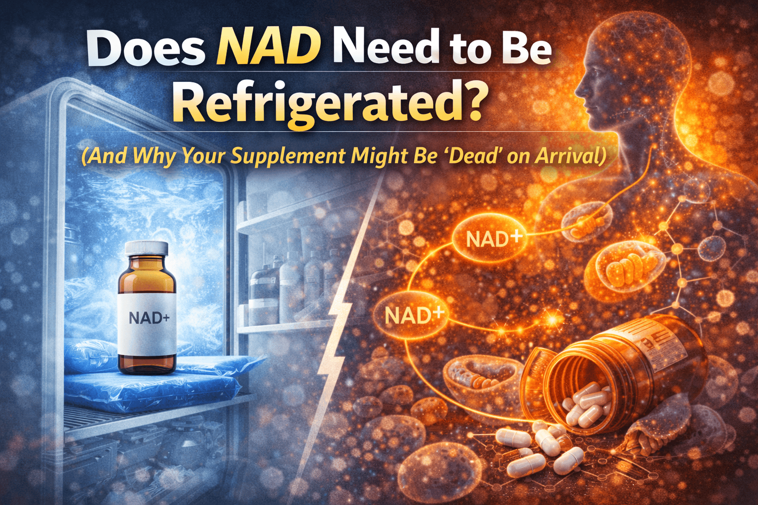 Does NAD Need to Be Refrigerated? The Truth About NAD+ Stability – BioStack