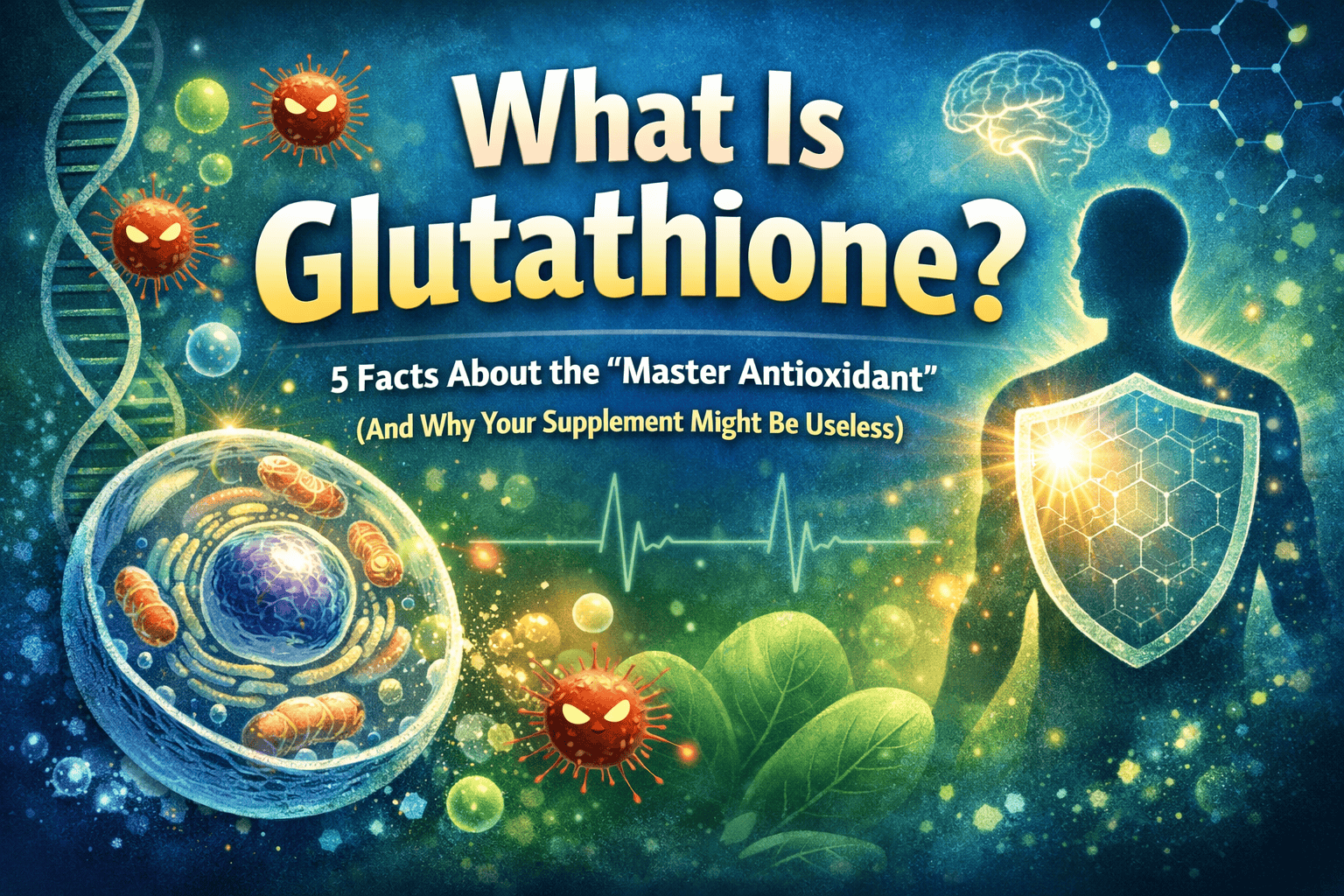 What Is Glutathione? Bioavailability Explained | Cell Shield by BioStack Labs