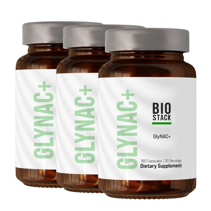 GlyNAC+ Supplement - Not Your Average GlyNAC Capsules - BioStack