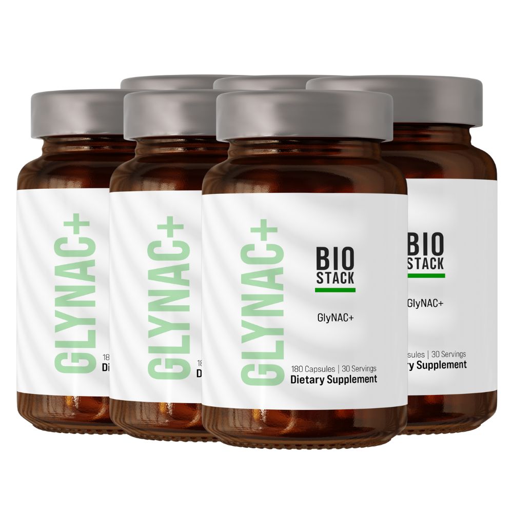 GlyNAC+ Supplement - Not Your Average GlyNAC Capsules - BioStack