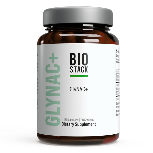 GlyNAC+ Supplement - Not Your Average GlyNAC Capsules - BioStack