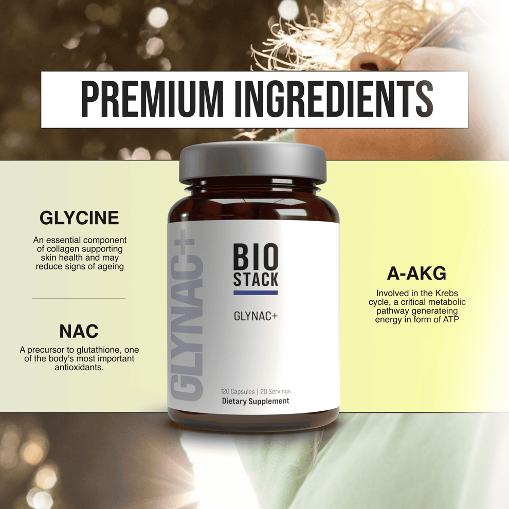 GlyNAC+ Supplement - Not Your Average GlyNAC Capsules – BioStack