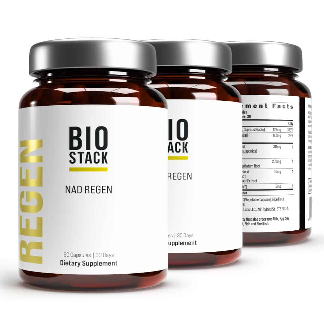 NAD Regen - NAD Plus Supplement - BioStack